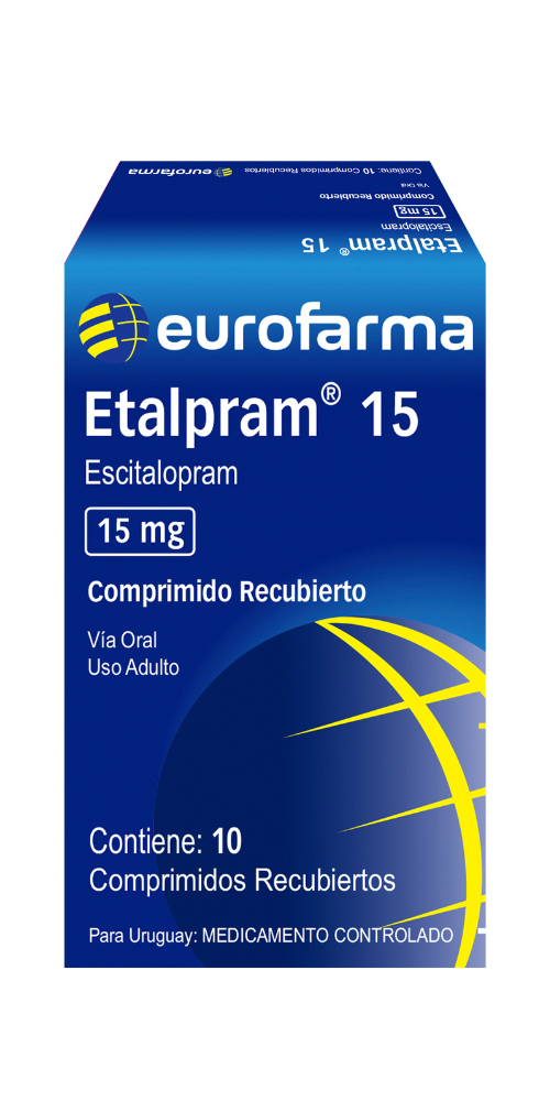Etalpram 15mg - Eurofarma