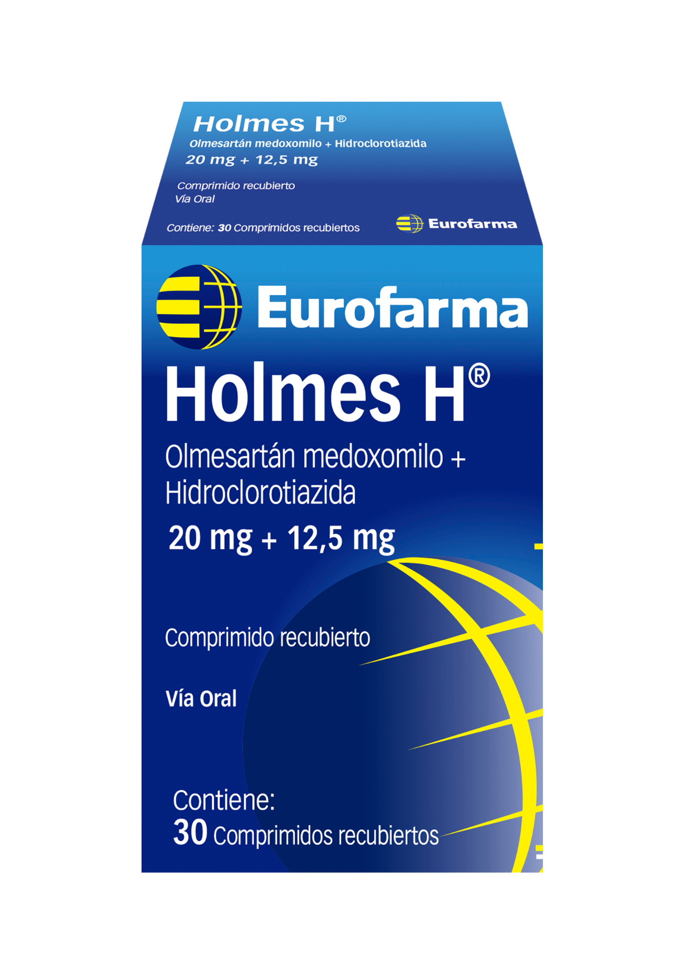 Holmes H 20MG + 12,5MG - Eurofarma