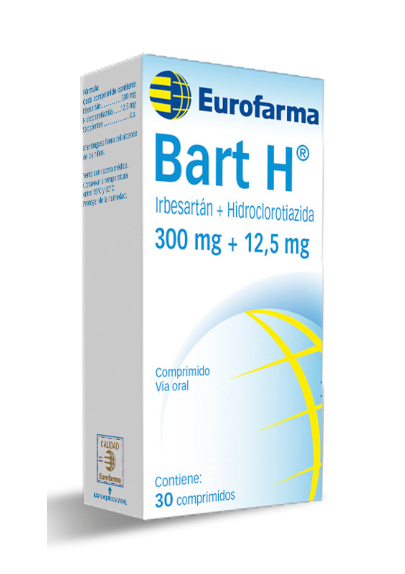 Bart H® 300 mg +12,5mg - Eurofarma