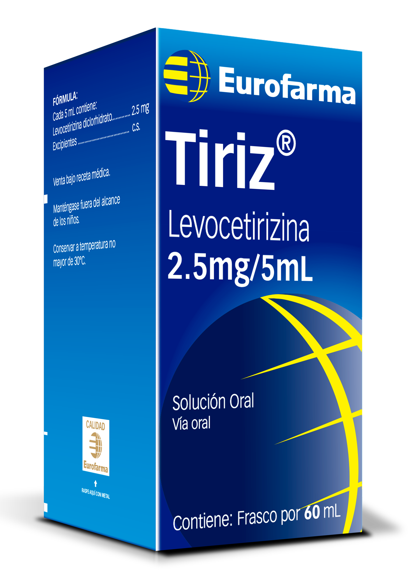 Tiriz 2.5mg/5ml - Eurofarma